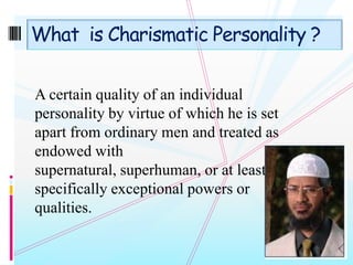 Charismatic Personality | PPT