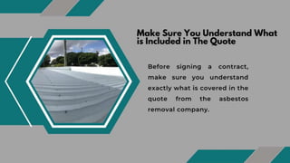 Tips for Choosing the Right Asbestos Removal Company in Brisbane.pptx
