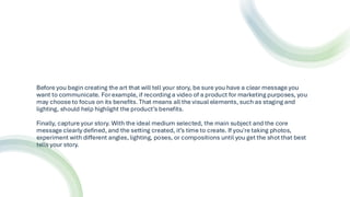 Tips for Compelling Visual Storytelling (PDF) | PPT