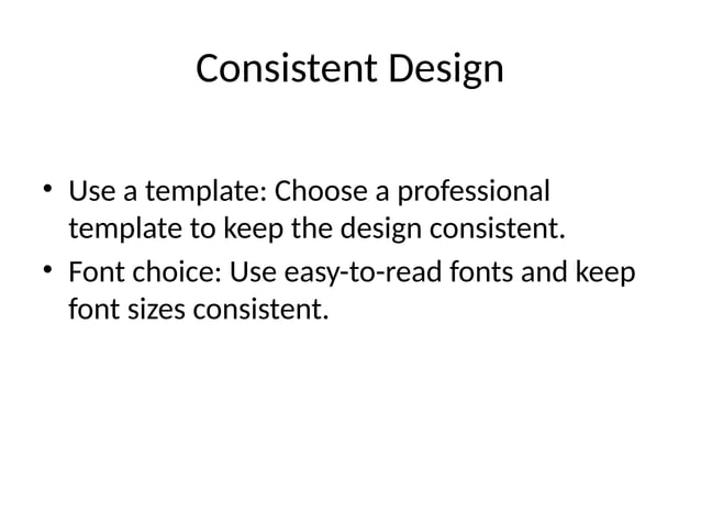 Tips For Creating An Effective Powerpoint Presentation Pptx