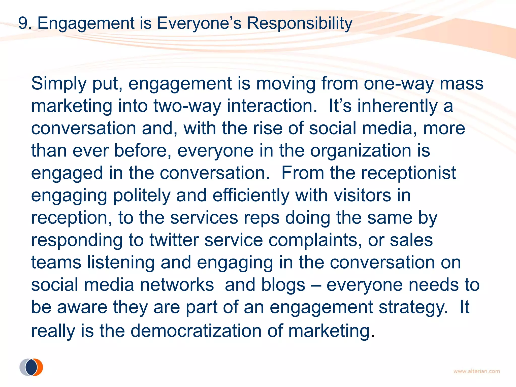 Tips For Customer Engagement | PDF
