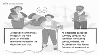 Tips for Deposition Summary Preparation.pptx