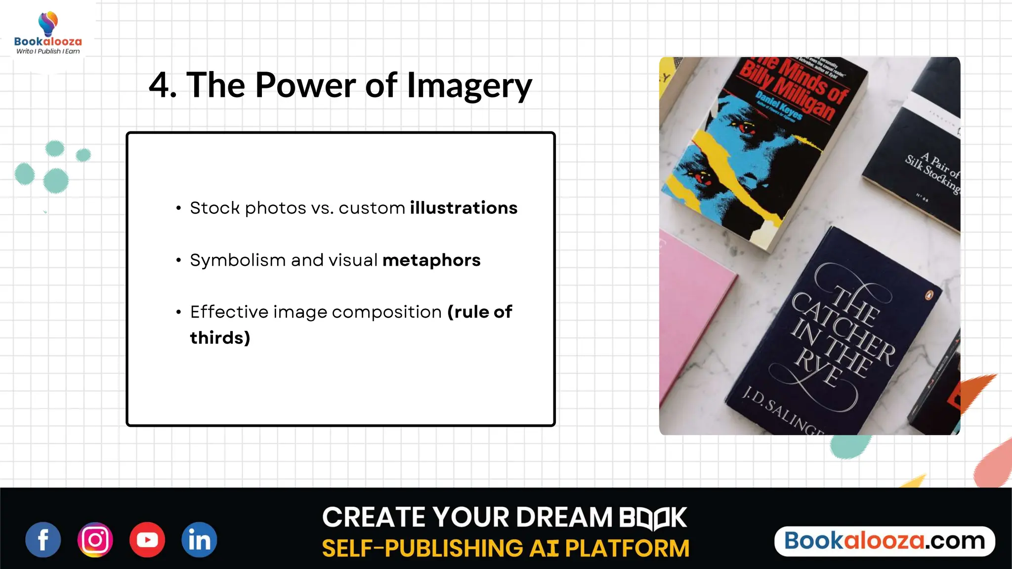 Tips for designing a cover Bookalooza. PDF | PPT