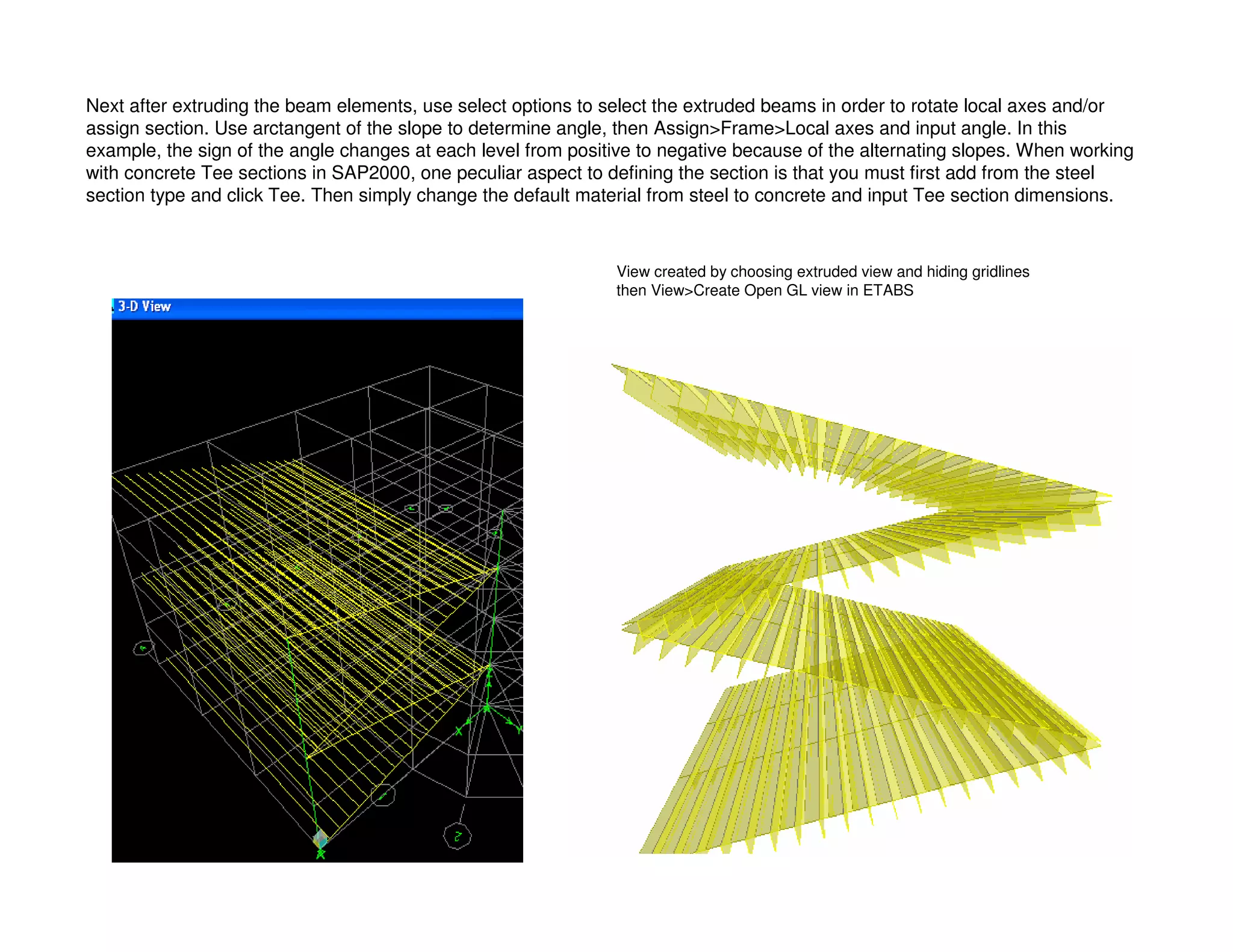 Tips for developing models and SAP2000 and ETABS.pdf | 3-D Graphics | Computer Software and ...