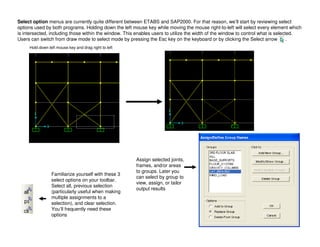 Tips for developing models and SAP2000 and ETABS.pdf