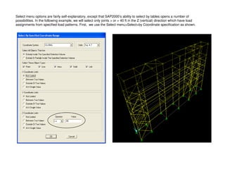 Tips for developing models and SAP2000 and ETABS.pdf