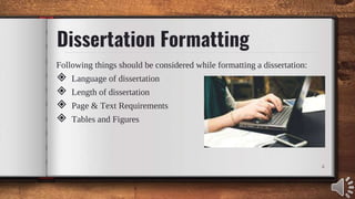 Tips For Dissertation Writing | PPT