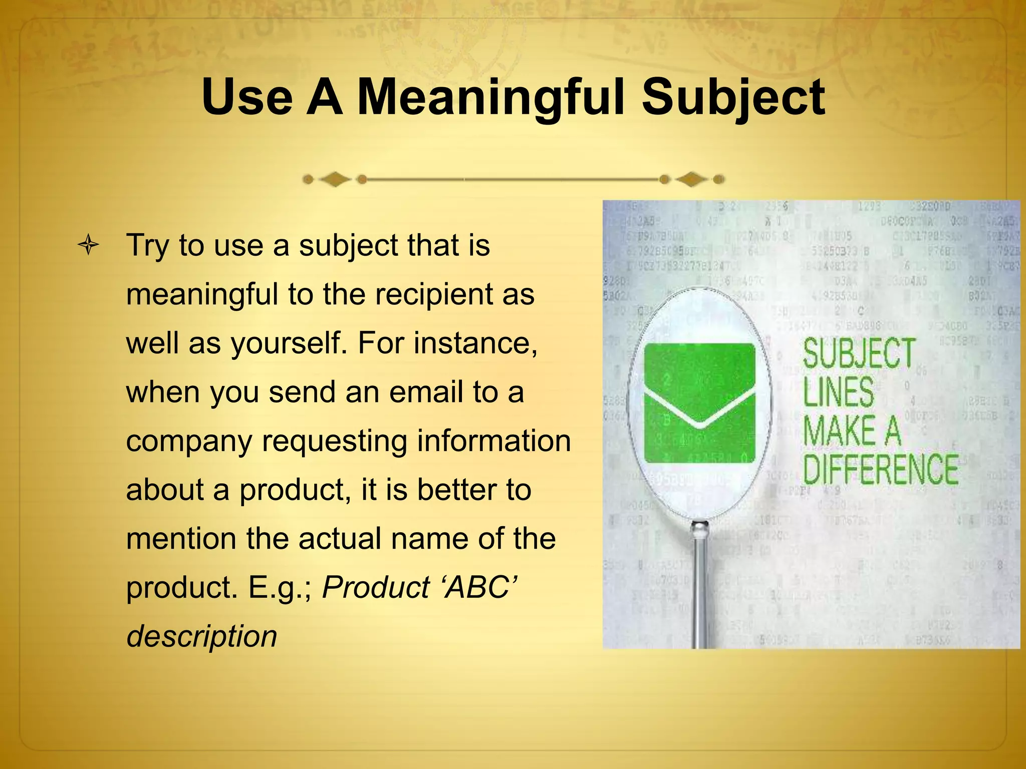 10 Tips for Effective Email Writing | PPTX | Email | Internet