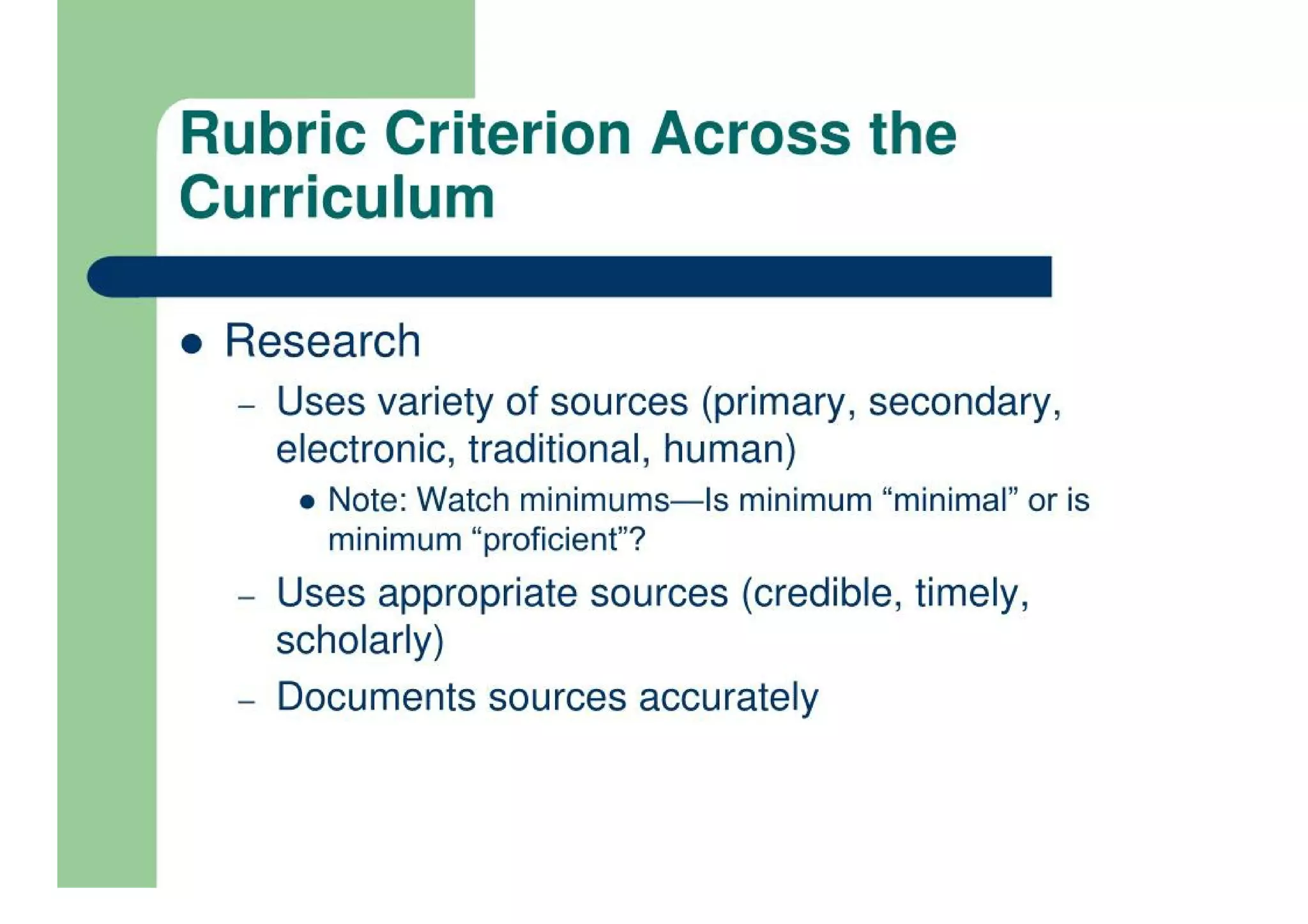 Tips For Effective Rubric Design | PDF