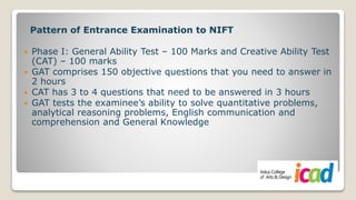 Tips for getting through the nift entrance examination | PPT