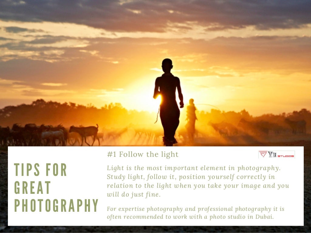Tips for great photography #1