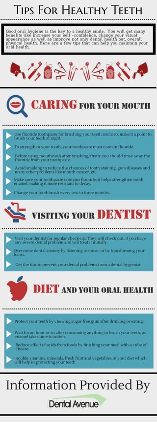 Tips For Healthy Teeth | PDF