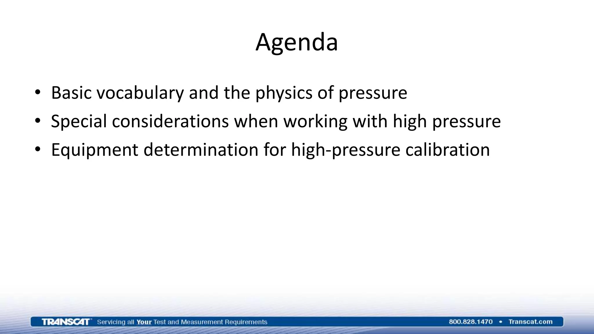 Fluke Calibration Tips for High Pressure Calibration | PPT