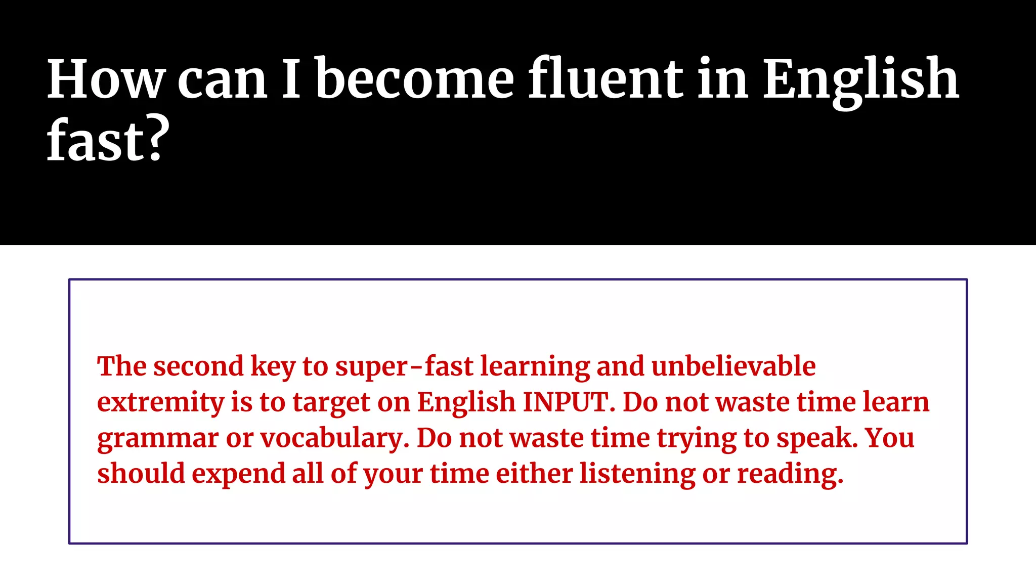 Tips for how to improve english speaking | PPTX
