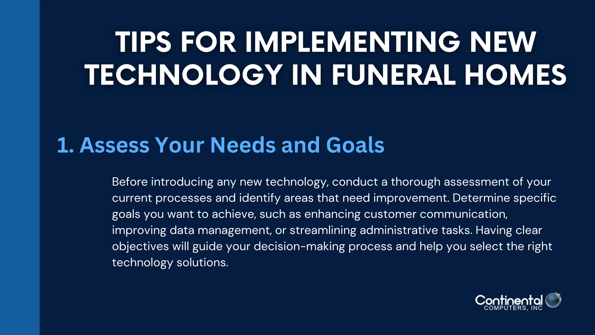 Tips for Implementing New Technology in Funeral Homes | PPT