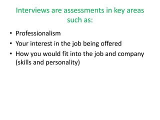 Tips forinterview | PPTX