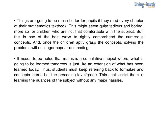 Tips for Learning Math | PPTX