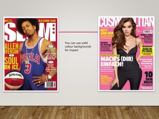 Tips for magazine cover productions 4 3 ratio | PPT