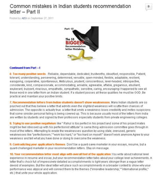 Tips for making LORs | PDF