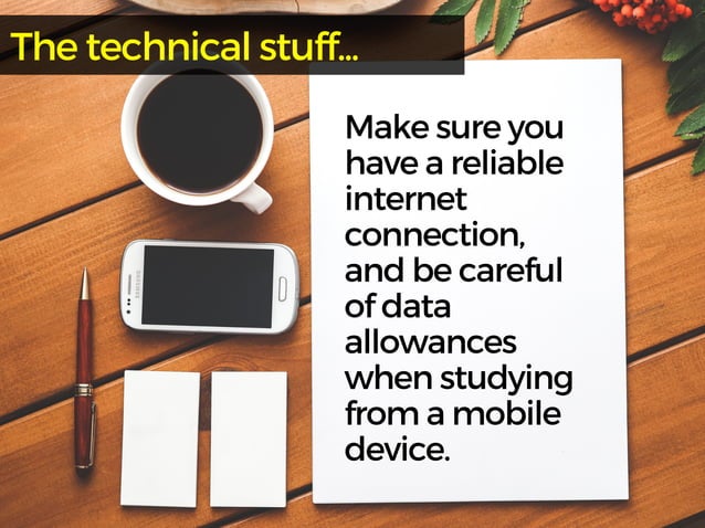 Tips for Online Learning | PPT