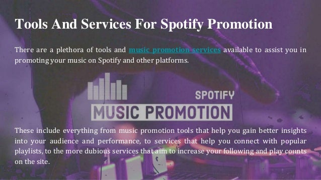 Tips For Organic Spotify Promotion | PPTX