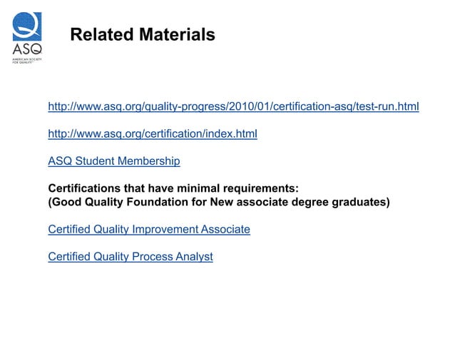 Tips For Passing Asq Certification Exam Asq | PDF