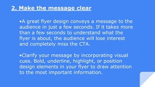 Tips for perfect flyer design | PPT