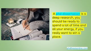 Tips for PhD Dissertation Writing Step by Step | PPTX