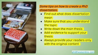 Tips for PhD Dissertation Writing Step by Step | PPT
