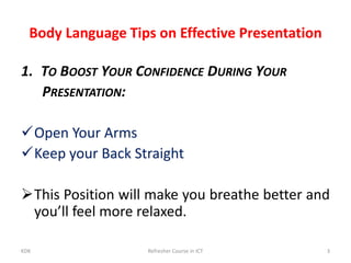 Tips for ppt presentation | PPTX