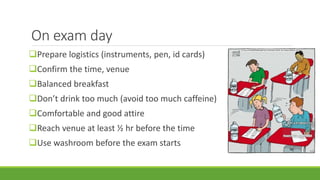 Tips for preparing exam | PPTX | Educational Assessment | Education