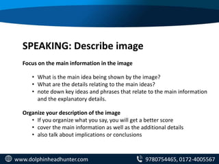 Tips for pte speaking | PPTX