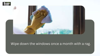 Tips for Regular Home Window Maintenance | PPT