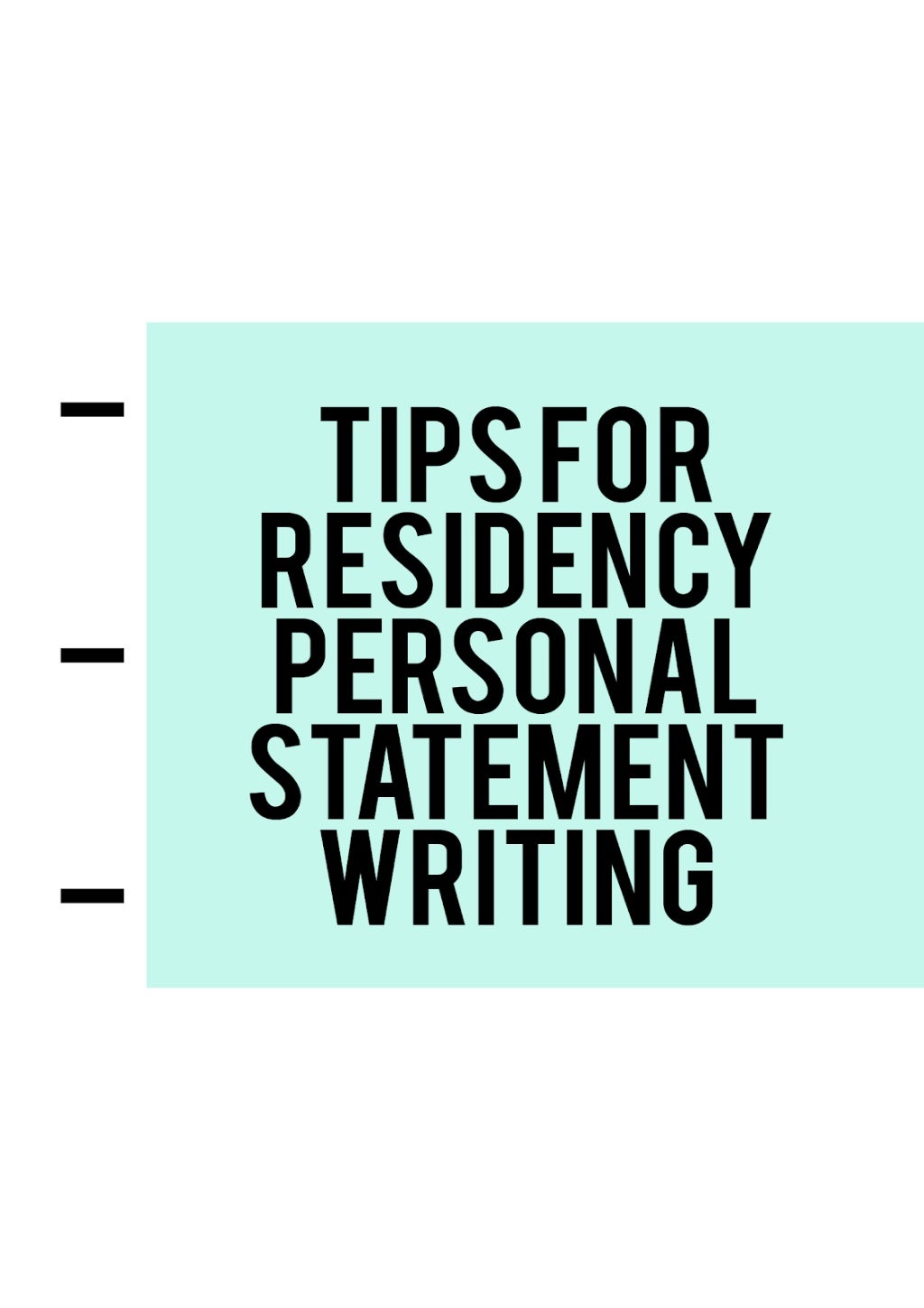 Tips For Residency Personal Statement Writing Tips For Residency Personal Statement Writing