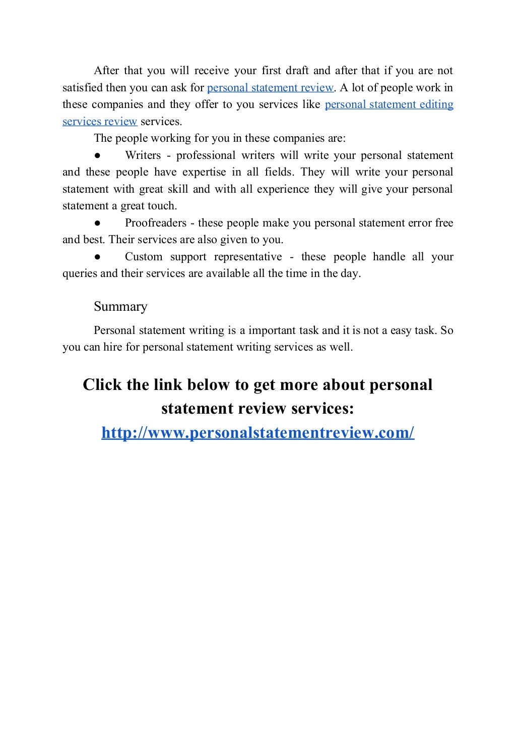 tips-for-residency-personal-statement-writing