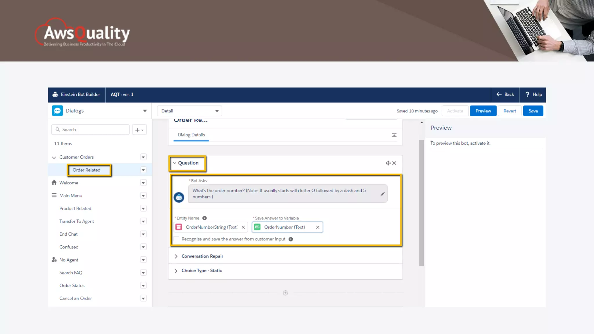 Tips for salesforce einstein bot configuration ! | PDF | Computing | Technology & Computing