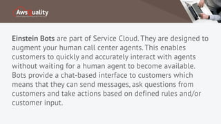 Tips for salesforce einstein bot configuration ! | PDF | Computing | Technology & Computing