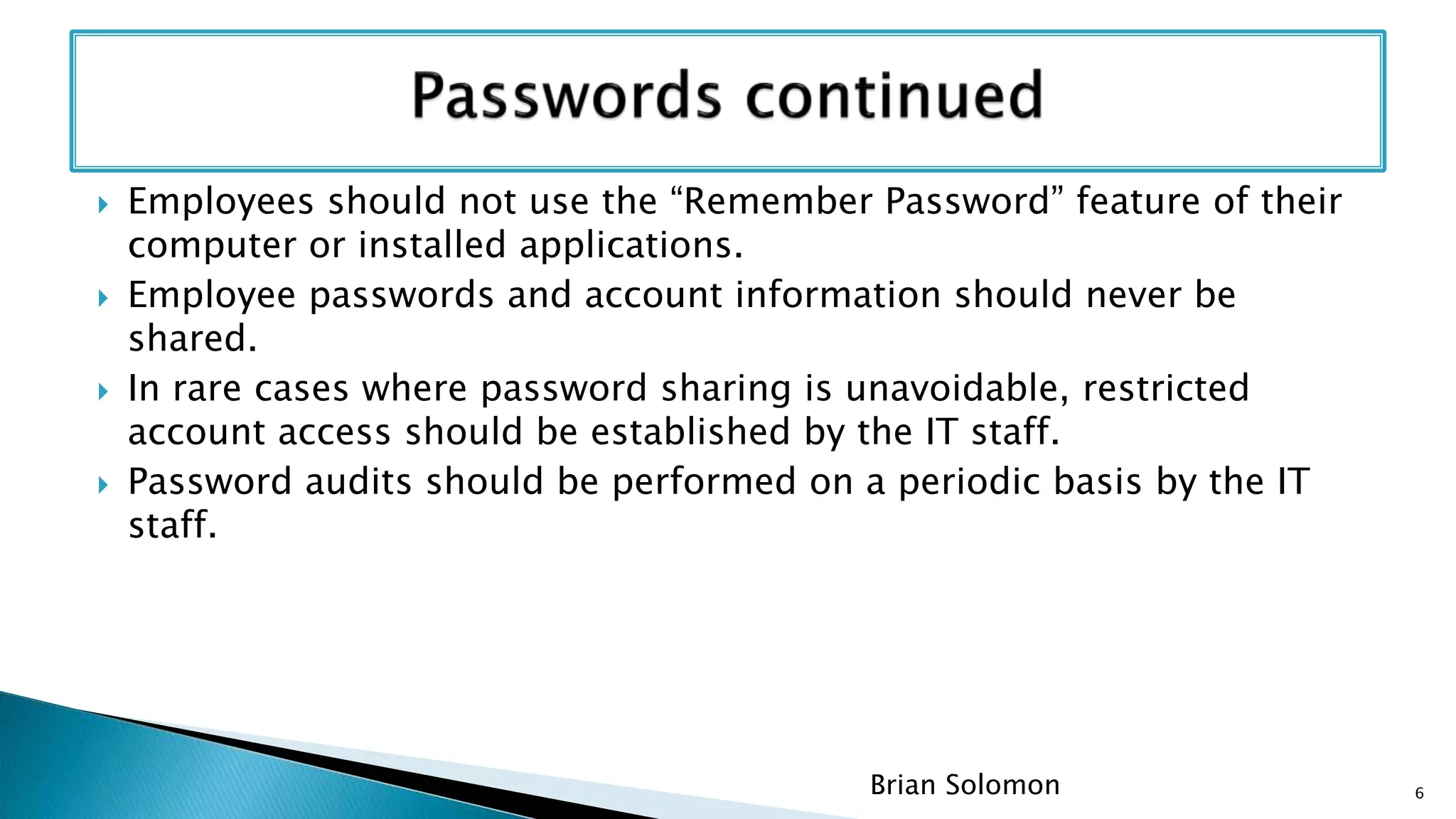 Tips for Securing Your Workstation | PPTX