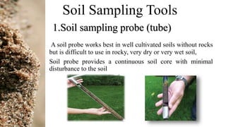 Tips for soil and water sampling | PPTX