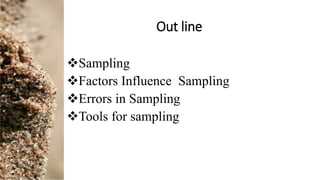 Tips for soil and water sampling | PPTX