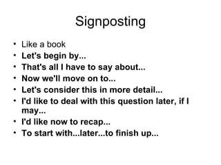 Tips for speaking | PPT