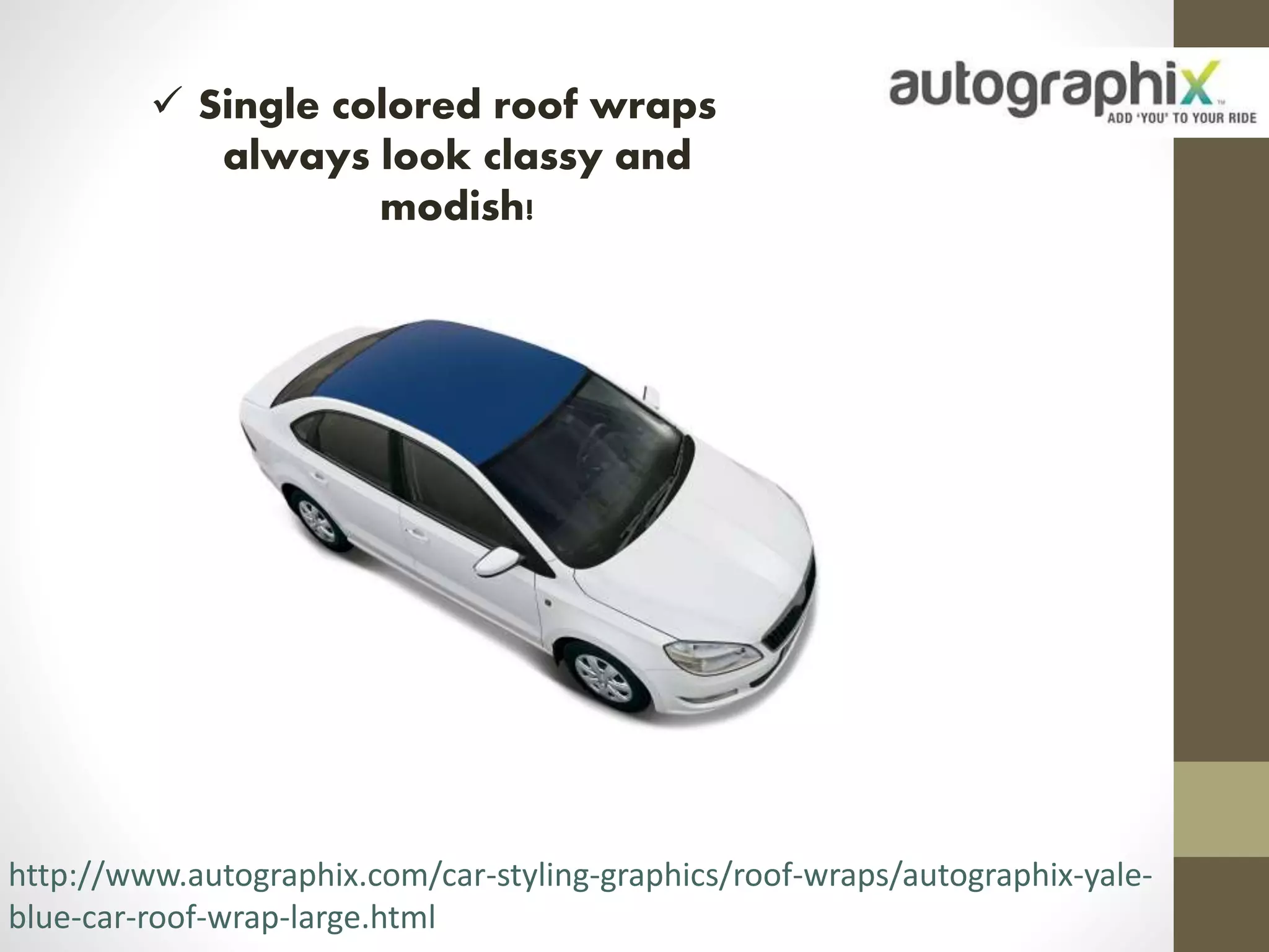 Tips for styling your car roof in a right way! | PPT