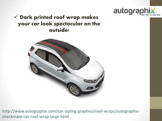Tips for styling your car roof in a right way! | PPT