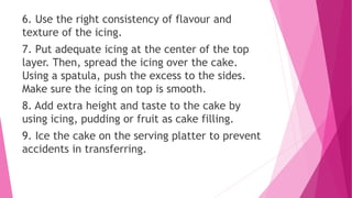 TIPS FOR SUCCESSFUL CAKE DECORATION.pptx