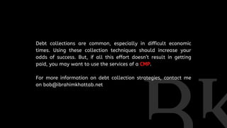 Tips for Successful Debt Collections! | PDF