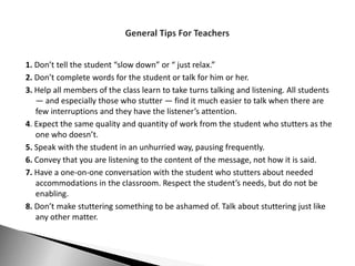 Tips for teachers | PPT