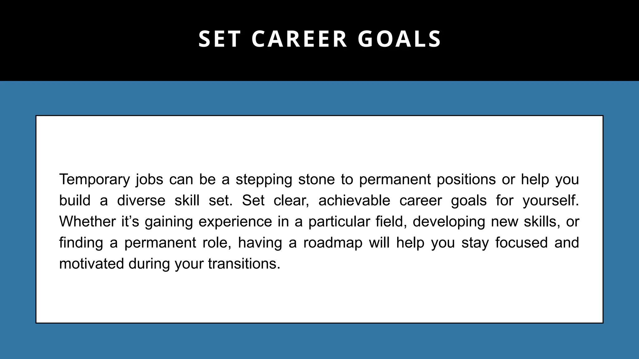 Tips for Transitioning Between Temporary Jobs | PPTX