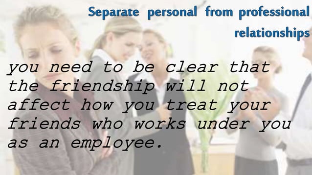 Tips for undergoing the transition from employee to manager | PPT