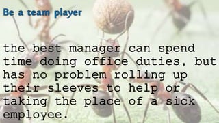 Tips for undergoing the transition from employee to manager | PPT