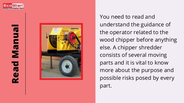Tips To Use a Chipper Shredder | Ecostan | PPT